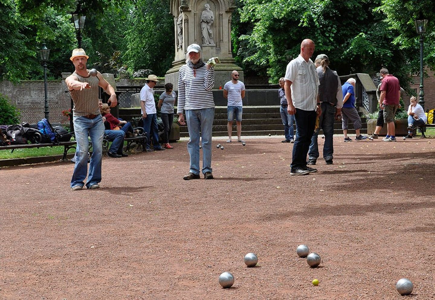 Boule- / Petanque-Spiel | Stadtwerke Düsseldorf