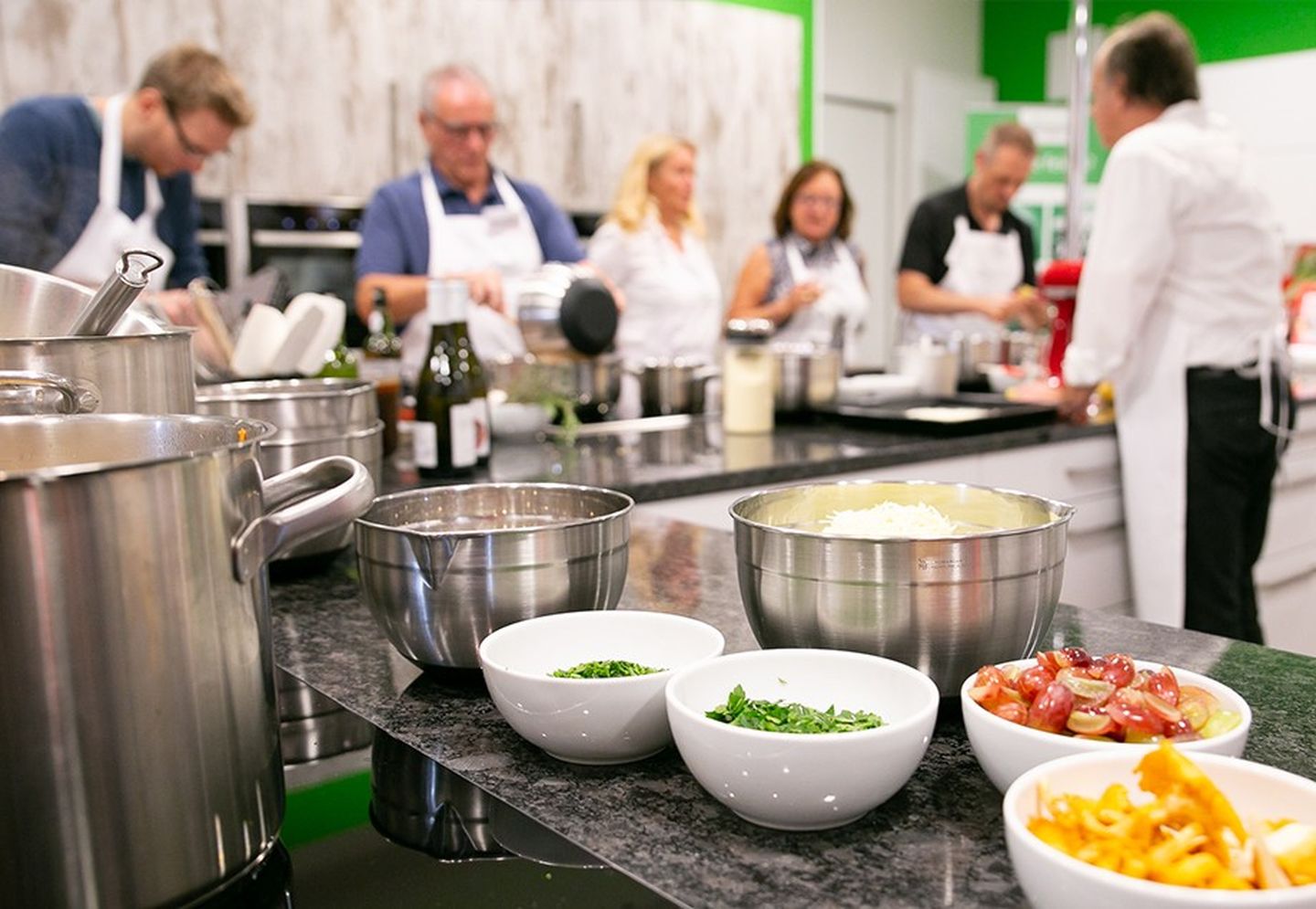 Düsseldorfer Kochschule: Kochkurs | Stadtwerke Düsseldorf