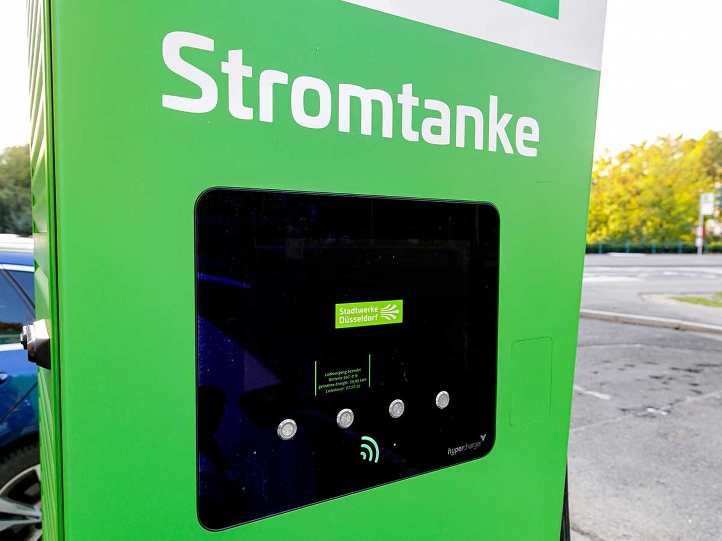 Schnellladen von E-Autos | Stadtwerke Düsseldorf